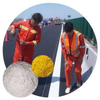 China Wholesale Yellow Hot Melt Thermoplastic Road Marking Paint For Highway Construction for sale