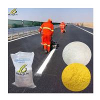 China Africa Popular High Reflective Road Line Traffic Marking Thermoplastic Paint for sale
