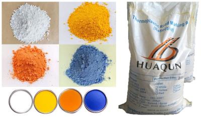 China Quick-drying Strong Adhesion HOEM White Yellow Blue Orange Thermoplastic Road Marking Paint Original Factory for sale