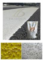 China Hot Sale In Nigeria And Philippines High Reflective White And Yellow Road Paint Mixed Glass Bead Marking Highway Thermoplastic Reflective Road Paint for sale