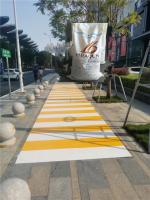 China Road Line Paint Yellow White Color Traffic Coating Powder Thermoplastic Hot Melt Road Marking Paint HUAQUN for sale