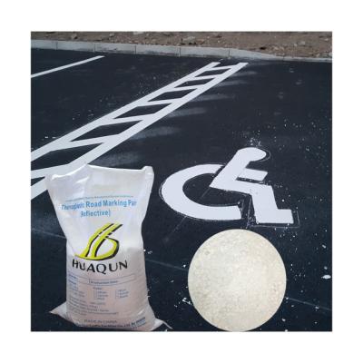 China Long-Lasting Performance White and Yellow Thermoplastic Road Marking Paint For Road Marking for sale