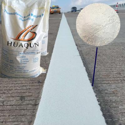 China Thermoplastic Hot Melt Paint High Reflective White and Yellow Road Marking Paint for sale