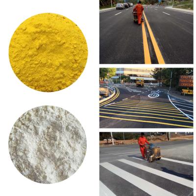 China Thermoplastic Road White And Yellow Traffic Line Paint High Reflective for Road Marking for sale