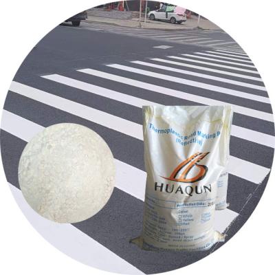 China C5 Resin Thermoplastic Road Marking Paint White Yellow 25kg for sale