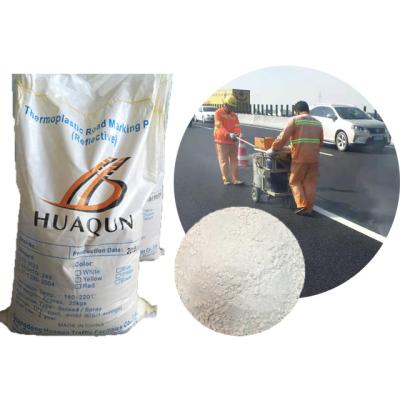 China Strong Adhesion Thermoplastic Road Marking Hot Melt Powder Paint for sale