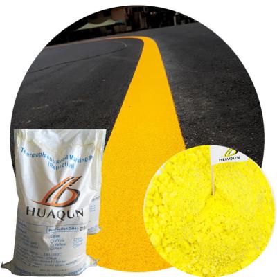 China Thermoplastic Road Marking Paint Powder Providing Durable High Visibility Road Surface Markings for sale