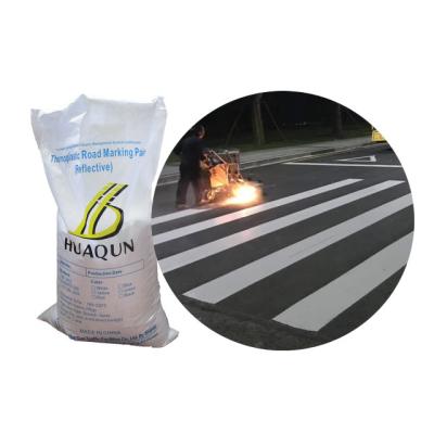 China Good Liquidity HUA QUN Brand Thermoplastic Road Marking Paint For Road Marking for sale