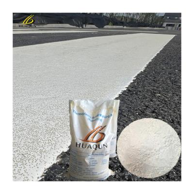 China HUA QUN High Reflective Thermoplastic Paint with Glass Beads for sale