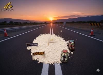 China HUA QUN Leading Supplier of Thermoplastic Road Marking Paint for sale