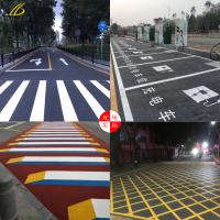 China High Reflective Traffic Road Paint Yellow Thermoplastic Powder for Spraying Enhanced Visibility Traffic Coating for sale