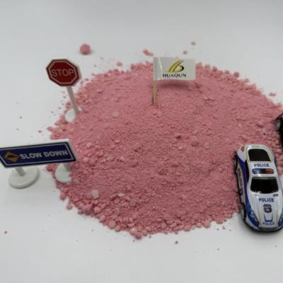 China HUA QUN Brand Good Liquidity Reflective Thermoplastic Road Marking Powder Coating for sale