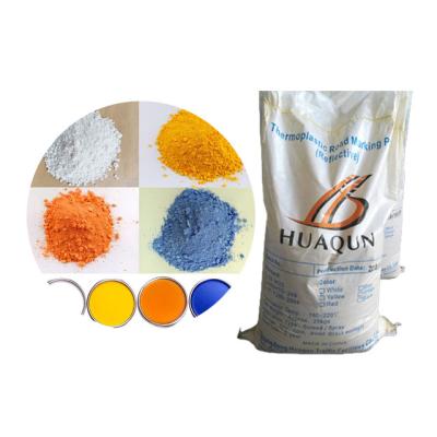 China Highly Visibility Thermoplastic Road Marking Paint White and Yellow Color for sale