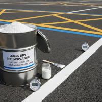China Thermoplastic Road Marking Paint with 3-10 Minute Dry Time, High Retro-reflectivity Glass Beads Mix, and Strong Adhesion to Asphalt and Concrete for sale
