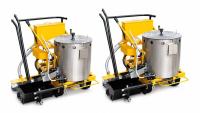 China Hand Push Thermoplastic Road Marking Machine Screed Type Road Line Marking Equipment for sale