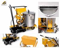 China Hand Push Thermoplastic Road Marking Machine Screed Type Road Line Marking Equipment for sale