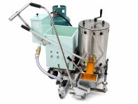 China Hand Push Thermoplastic Road Marking Machine Screed Type Road Line Marking Equipment for sale