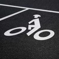 China Vibrant Preformed Thermoplastic Road Markings for Creative Pavement Design and Traffic Safety for sale
