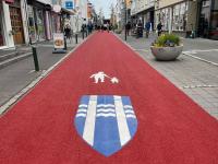 China Custom Preformed Thermoplastic Road Markings Manufacturer Reflective Pavement Marking Solutions for sale