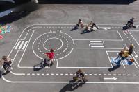 China Custom Preformed Thermoplastic Road Markings Manufacturer Reflective Pavement Marking Solutions for sale