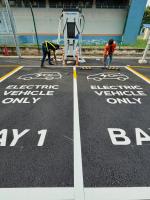 China Fast Drying Crack Resistant Anti Slip Preformed Thermoplastic Road Markings and Hot Melt Traffic Line Paint for sale