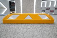 China Heavy Duty Rubber Parking Wheel Stop for Parking Lots & Garages for sale