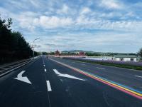 China Quick Dry Red Thermoplastic Line Marking Paint for Road Construction for sale