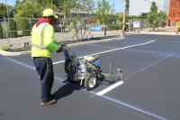 China Solvent Based Cold Road Marking Paint for Pavement Lines for sale