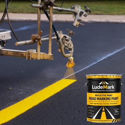 China Parking Lot Striping Paint for Bays and Directional Arrows for sale