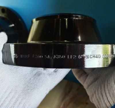 China ASTM A350 LF2 Class 600 Carbon Steel Flange for Low Temperature Applications -45°C, Sizes 1/2