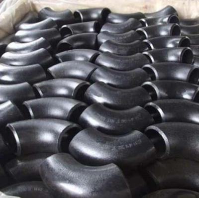 China ASTM A234 WPB Carbon Steel Butt Weld 90 Degree Elbow 1/2