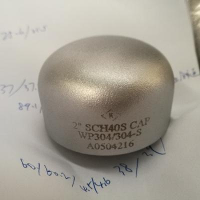 China ASTM A403 Stainless Steel Butt Weld End Caps 1/2
