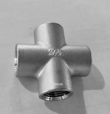 China CL150 Stainless Steel Cast Cross Fittings AISI 304/L 1/8