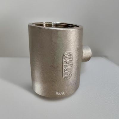 China AISI 304 Stainless Steel Cast Threaded Reducing Tee 1½