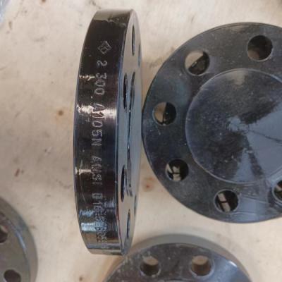 China ASTM A105N Carbon Steel Blind Raised Face Flange 2 Inch Class 300 ANSI B16.5 for sale