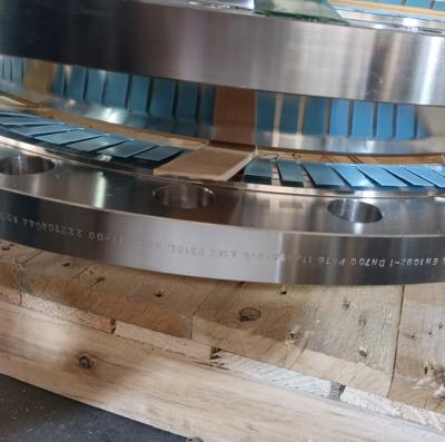 China ASTM A182 F316L Stainless Steel Slip On Raised Face Flange PN16 3/8 to 80 Inch for sale