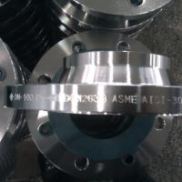 China DIN 2633 PN16 8 Inch Weld Neck Flange AISI 304L Stainless Steel DN200 for sale