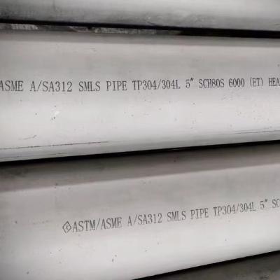 China ASTM A312 304/L Seamless Stainless Steel Pipe 5