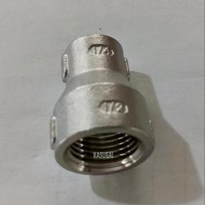 China AISI 304 Stainless Steel Cast Threaded Reducer 1/4