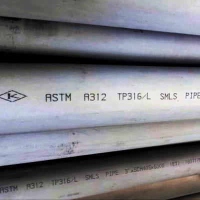 China ASTM A213 316/L Seamless Stainless Steel Pipe 3