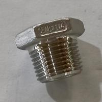 China ASME B1.20.1 Stainless Steel Hexagon Head Threaded Plug 1/8