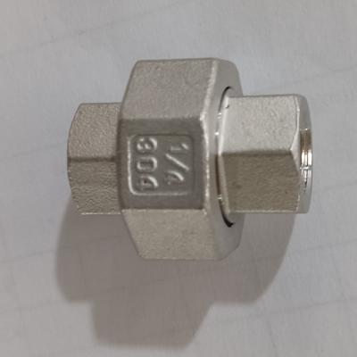 China ASME B1.20.1 Stainless Steel Threaded Union 1/8 to 4 Inch Class 150-9000 Conical Joint F/F for sale