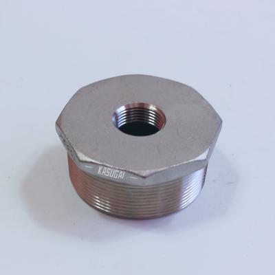 China AISI 304 Stainless Steel Casting Screw Hex Head Bushing 1/4