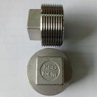 China CL150 Cast Threaded Square Head Plug Stainless Steel Tube Fitting 1/8