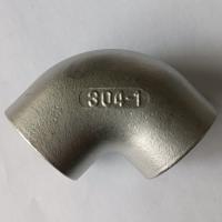China AISI 304L Stainless Steel Socket-Welding 90 Degree Elbow CL150 1/8