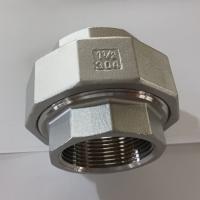China AISI 304 Stainless Steel Cast Threaded Union Class 1000 1 1/2 Inch ASME B1.20.1 NPT for sale