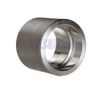China ASTM A403 WP304 ASME B16.11 Forged Stainless Steel Socket-Weld Coupling 1/8