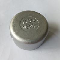 China AISI 304 Stainless Steel Cast Socket-Welding Cap 1 1/4 Inch Class 1000 MSS SP-114 for sale