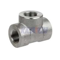 China F304 Stainless Steel High Pressure Forged Threaded Tee 1/8