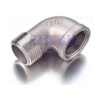 China ASTM A182 F316 Stainless Steel Threaded Street Elbow 1/8